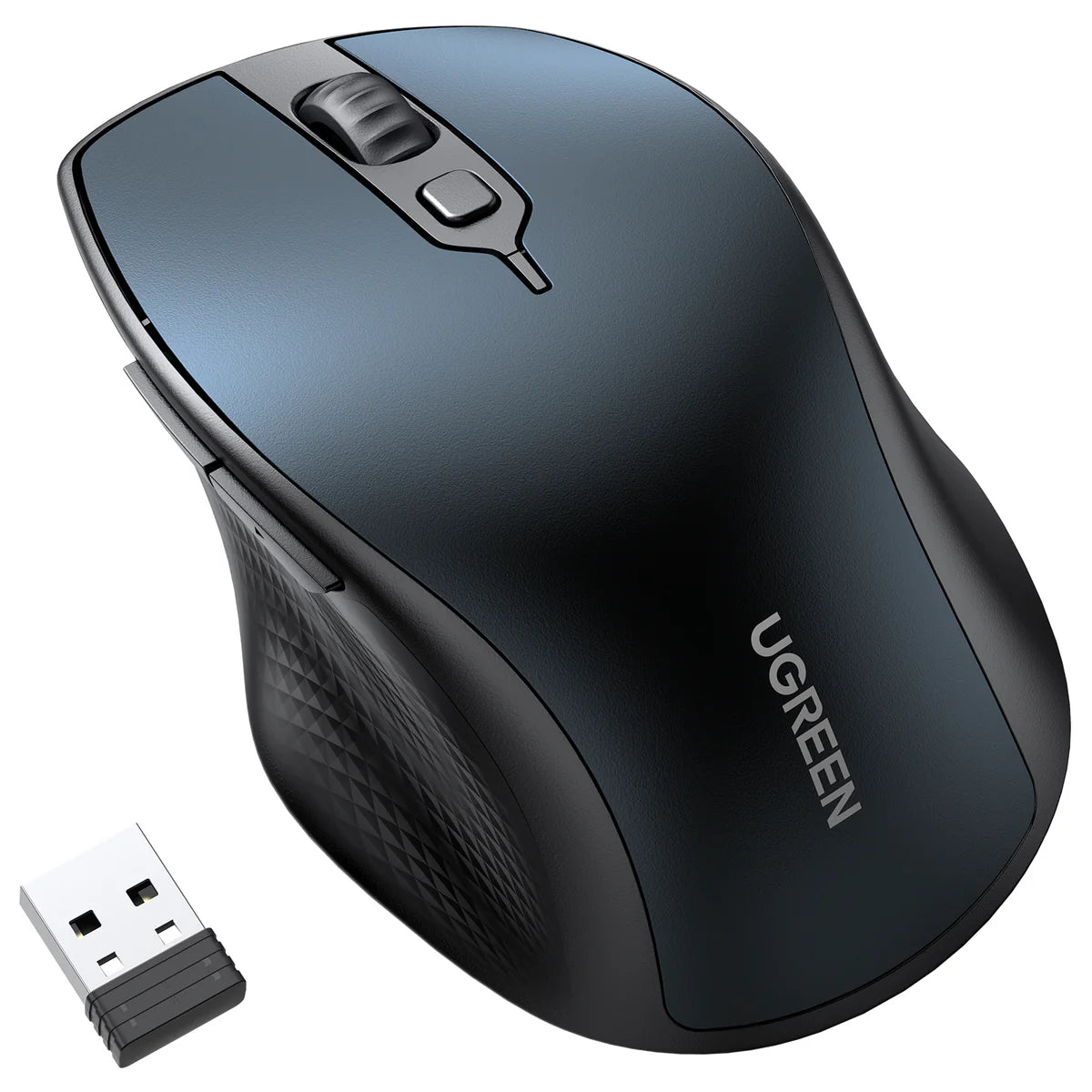 UGREEN Ergonomic Contoured Wireless Mouse – Level Up Desks