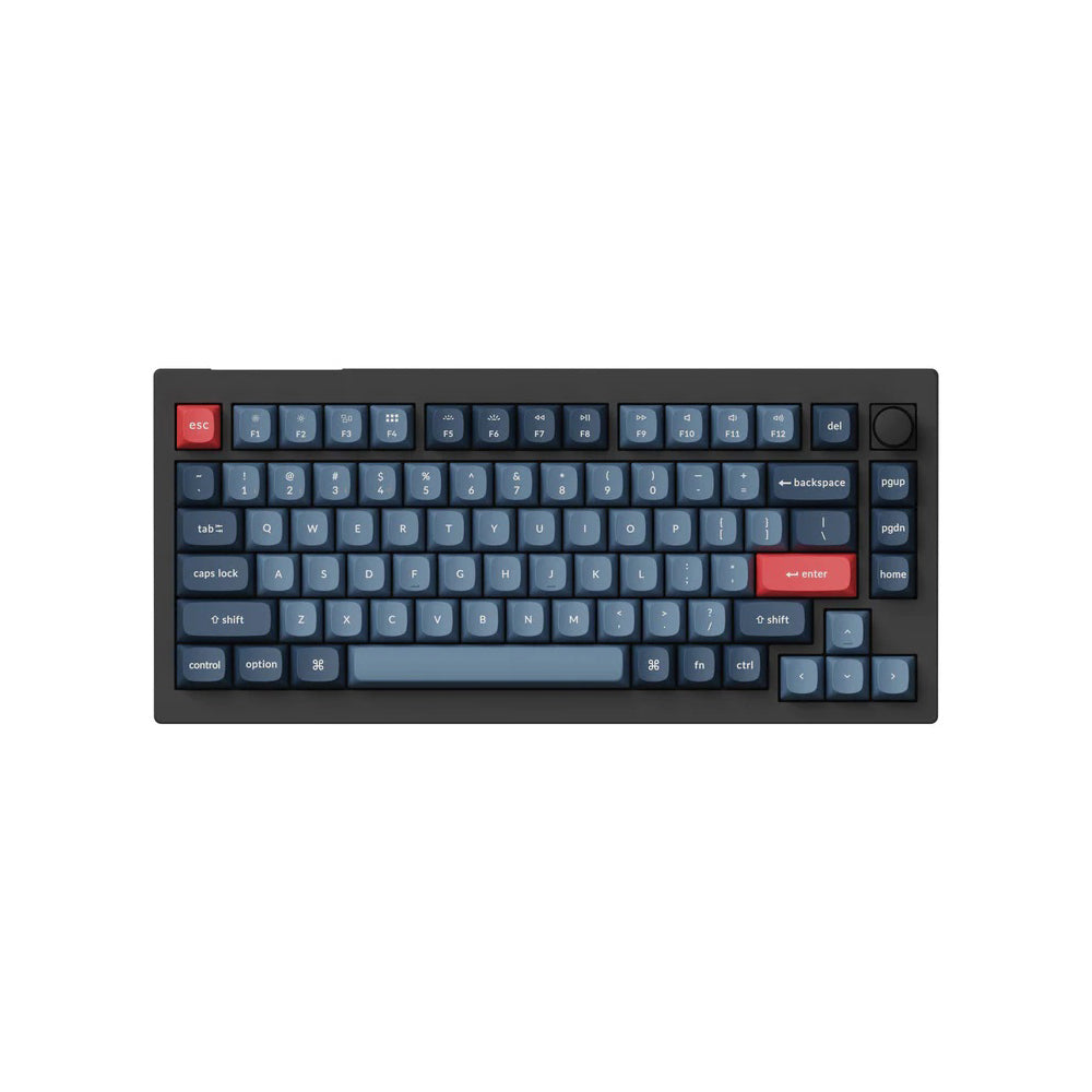 Keychron V1 Max Carbon Black Hot-Swappable Mechanical Keyboard – Level ...
