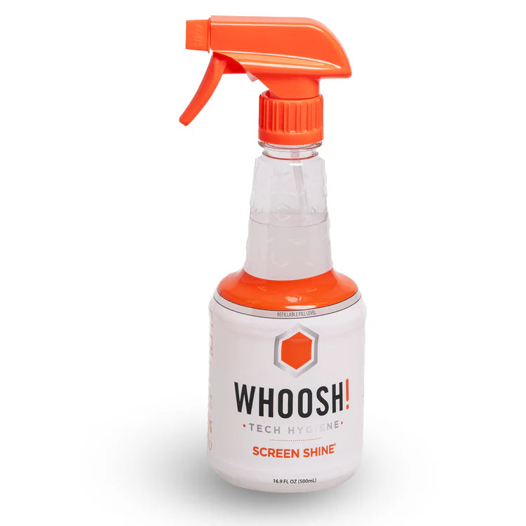 Whoosh! Screen Shine 500ML Refillable Spray Bottle With Microfibre Clo ...