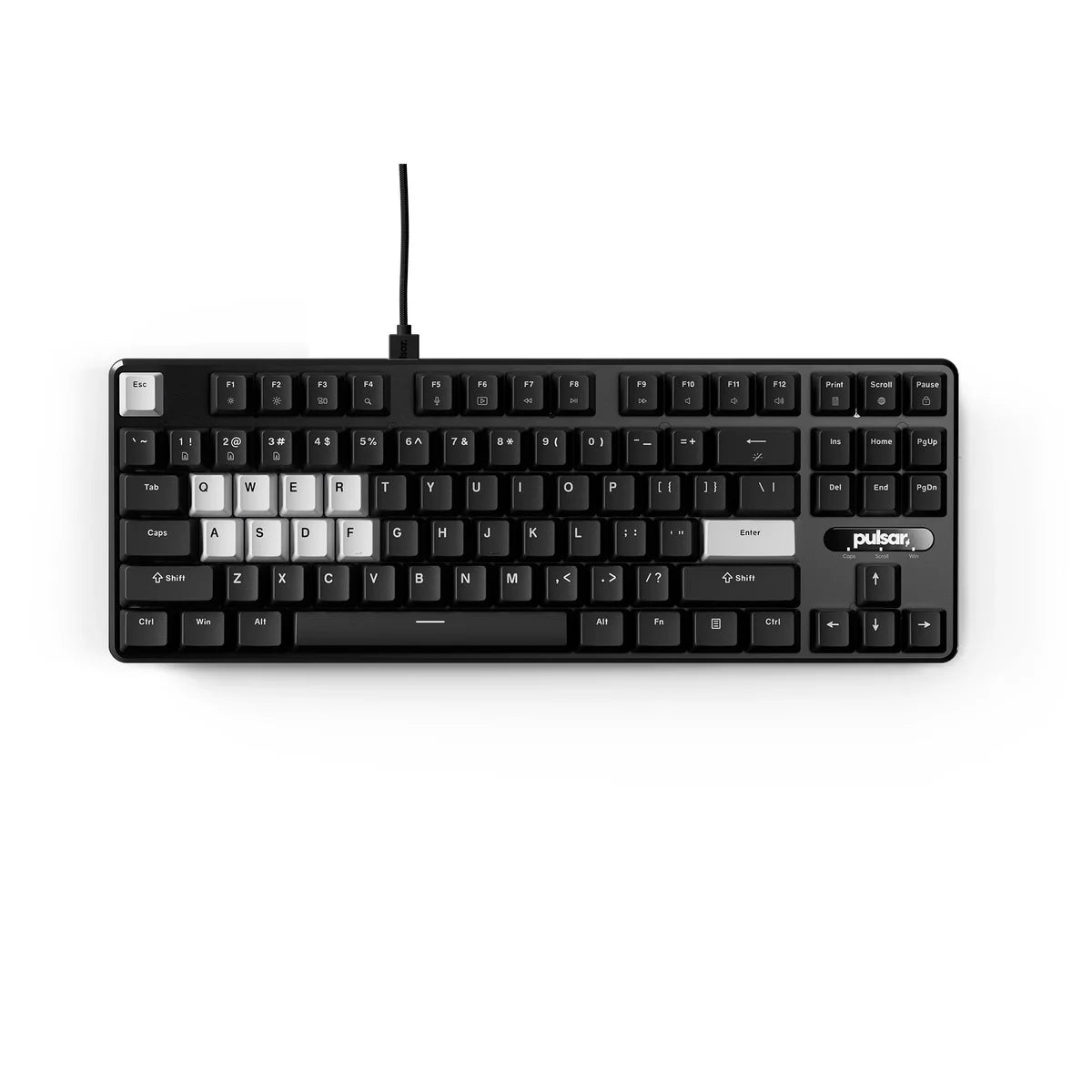 Pulsar PCMK 2 Hall Effect TKL Black Mechanical Keyboard – Level Up Desks