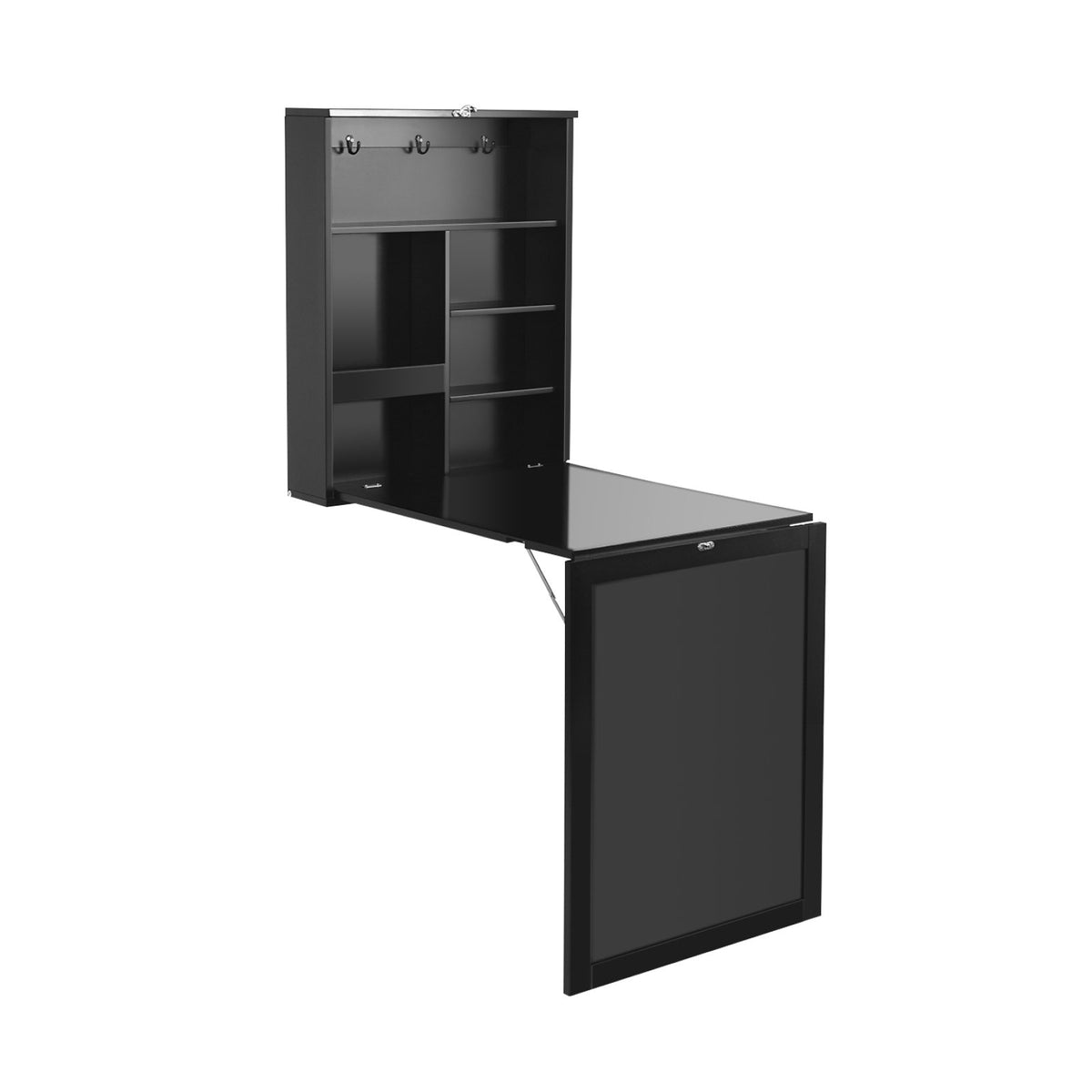 Convertible Wall Mounted Table with A Chalkboard-Black – Level Up Desks
