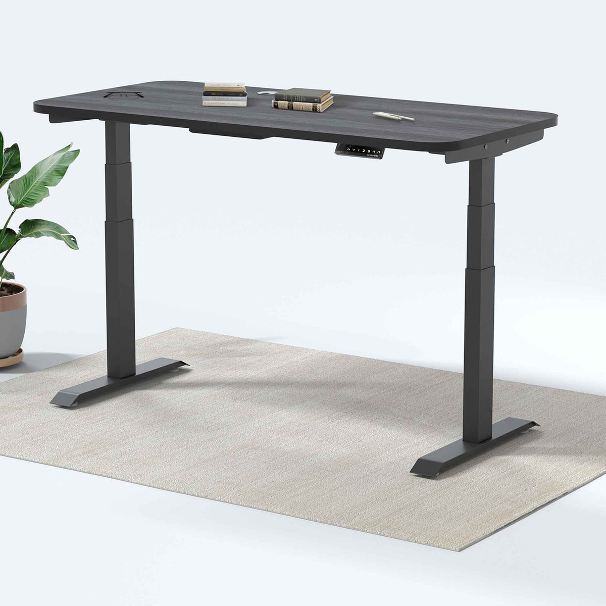 MotionGrey - Motion Series - Standing Desk with Table Top – Level Up Desks